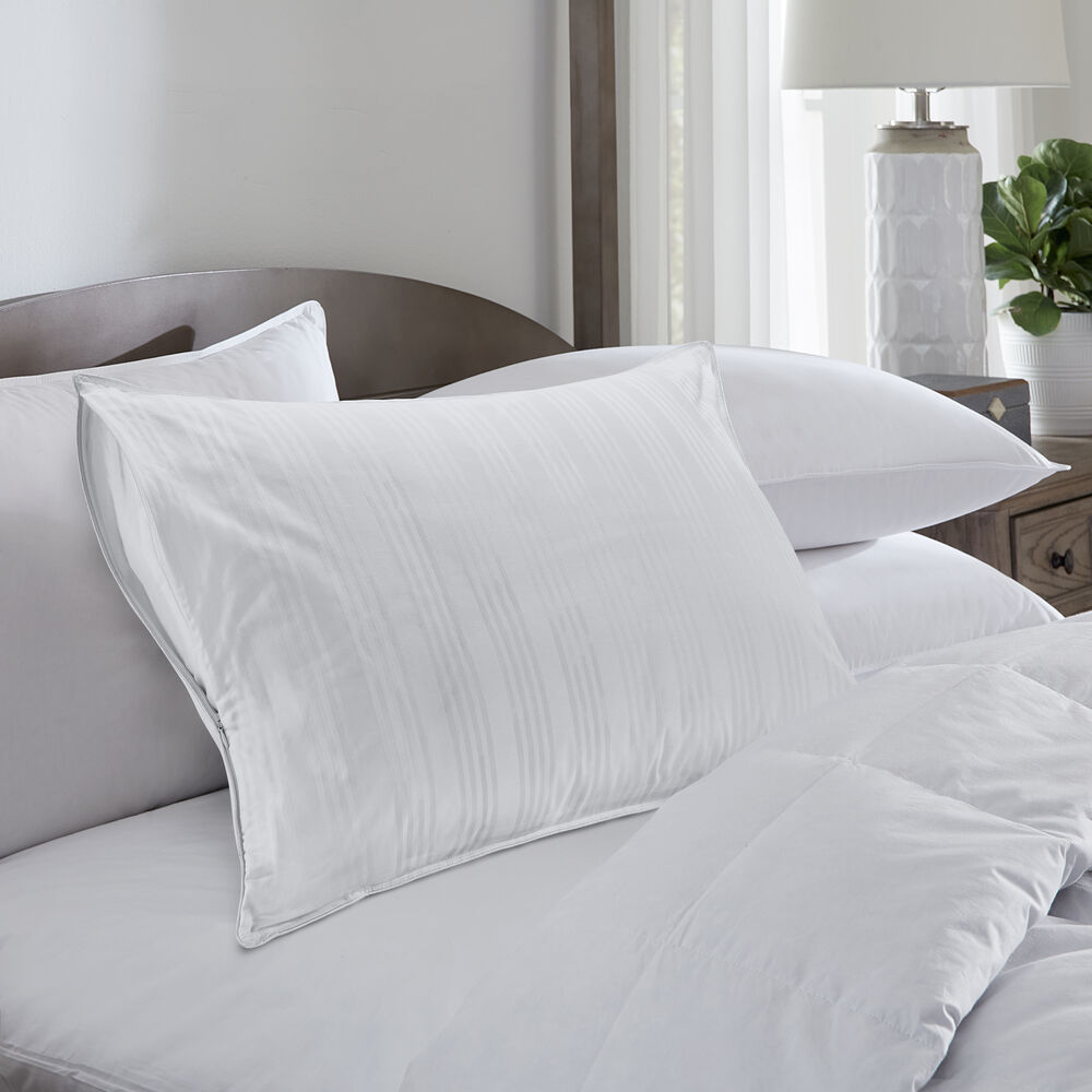 Luxury Dobby Stripe Pillow Protector | Restful Nights®